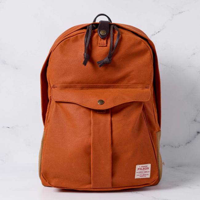 Rust Journeyman Backpack by Filson– Harrison Limited
